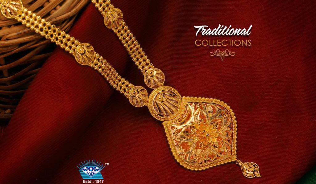 Handmade Gold Necklace – S L Shet Jewellers and Diamond House